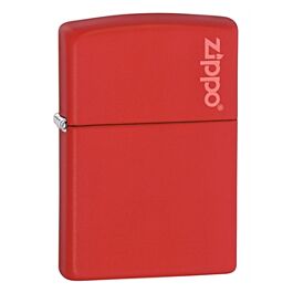 233ZL Red Matte with Zippo Logo