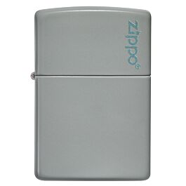 Zippo | Classic Flat Grey Zippo Logo Windproof Lighter | Zippo UAE